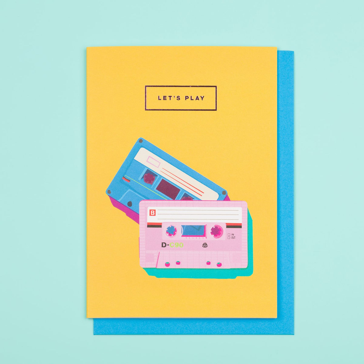 80s Style Card | Emily Brooks Let's Play Mixtapes Card – Dollydagger